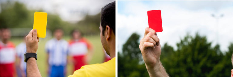 Décryptage du carton blanc dans le football ! - Le blog foot de Click